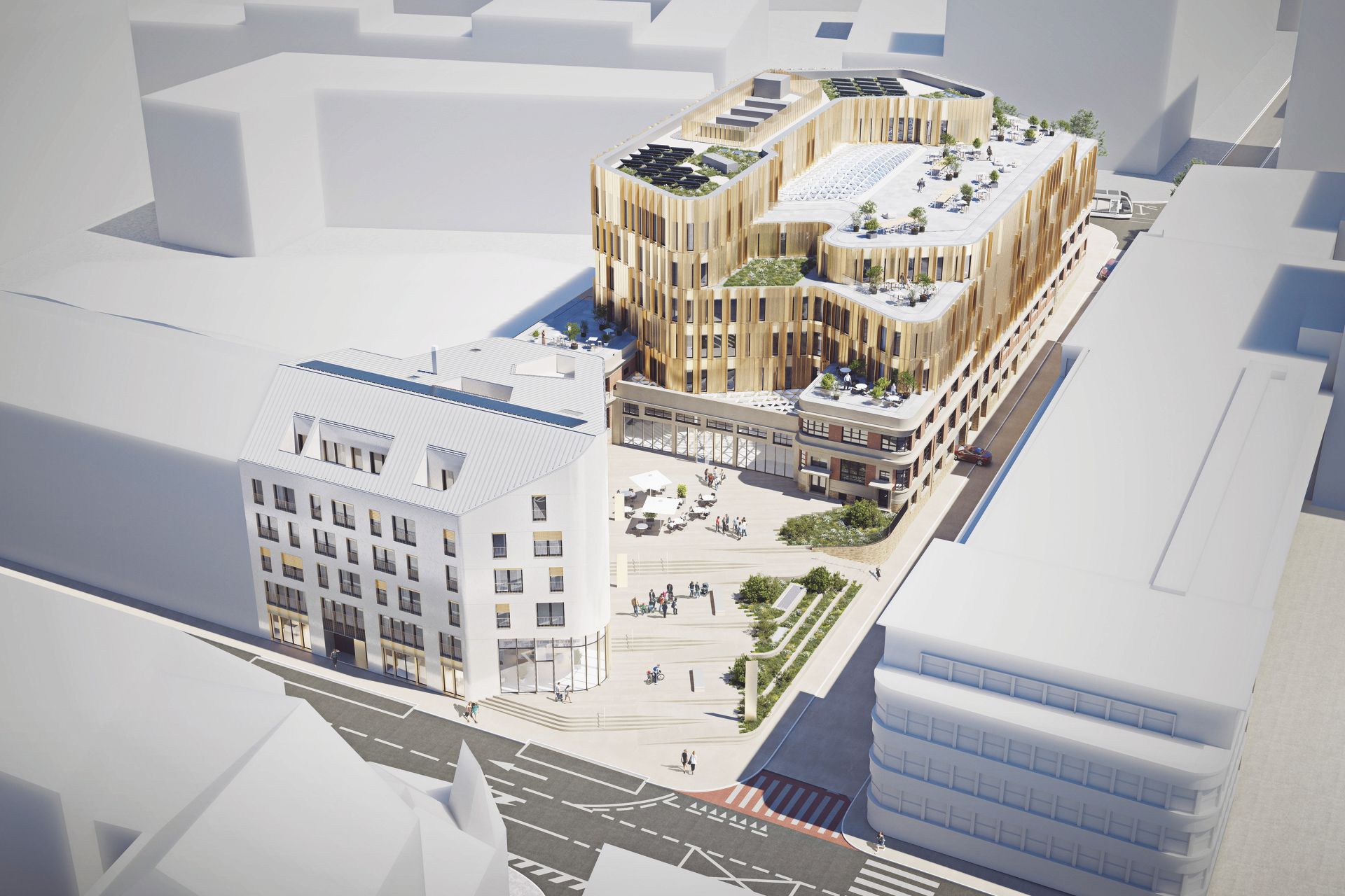 Retail 226.70 m² for rent Luxembourg-hollerich - 127100 | NEW IMMO